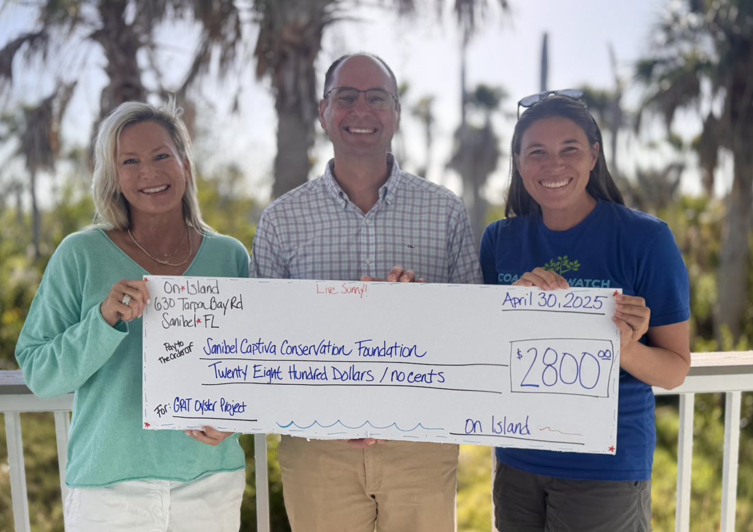 On Island donates to SCCF - SANIBEL-CAPTIVA - Island Reporter, Islander ...